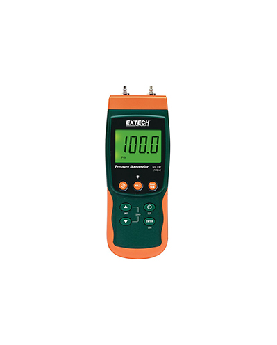 Portable Differential Pressure Manometer-Datalogger – Extech SDL730 ...