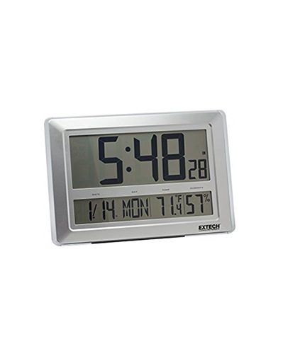Digital Clock Hygro Thermometer - Extech CTH10A | Temp. Humidity and ...