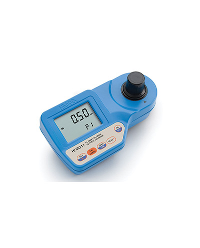 Portable Chlorine Free Photometer - Hanna Hi96711 | Water Quality Meter ...