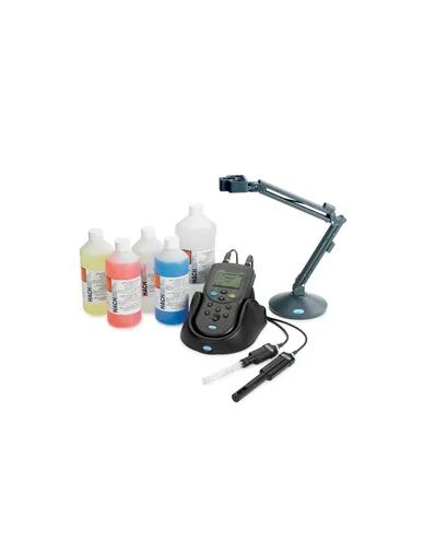 Portable PH-Cond-TDS Meter for Laboratory Kit - Hach HQ40D-8505800 ...